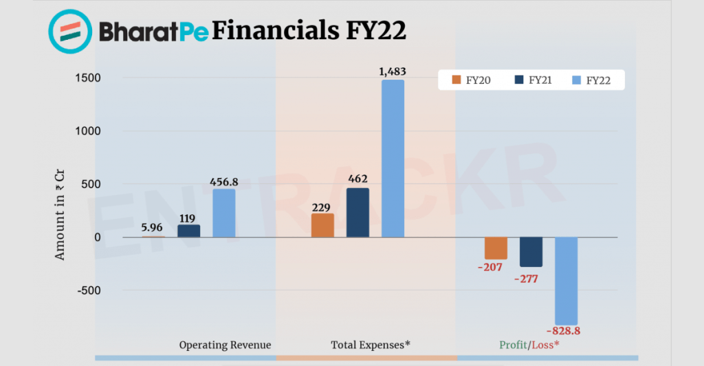 BharatPe 2022 Financials Breakdown: Revenue Jumps But Loss Widens